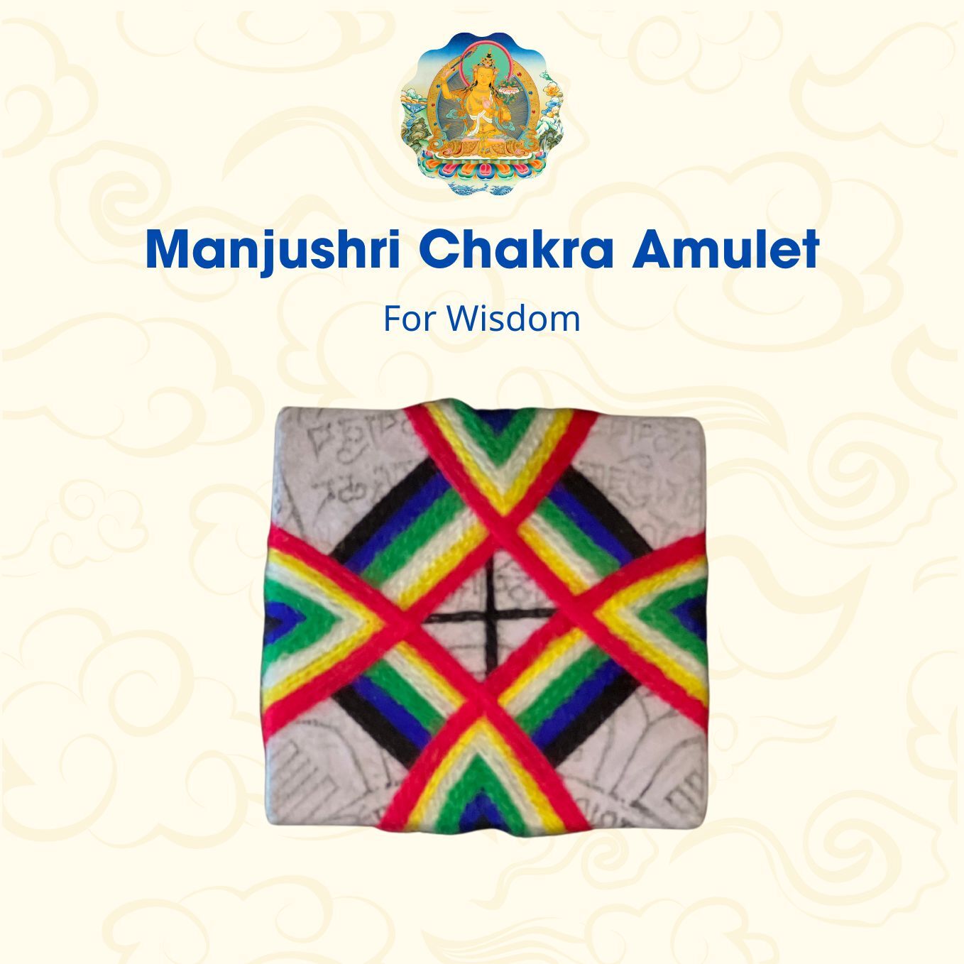 Amulet - Manjushri Chakra – Amrita Secrets
