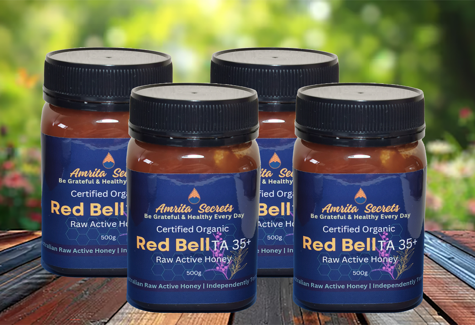 Organic Red Bell TA35+ Packages – Amrita Secrets
